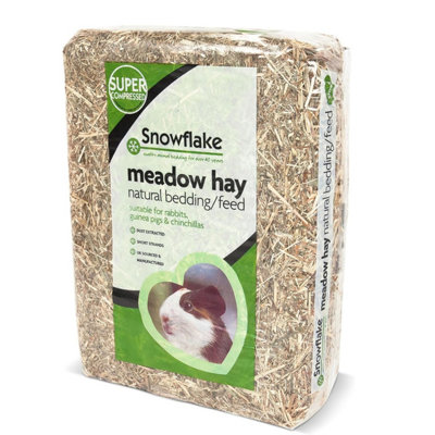 1 x 1.5KG Premium Dried Meadow Hay Grass Fresh Natural Feed Ideal For ...