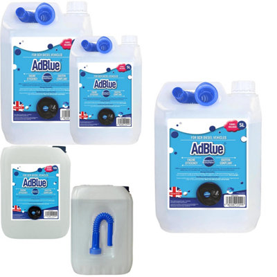 1 x 10 Litre AdBlue Makes & Models Complete With Easy To Pour Spout ...