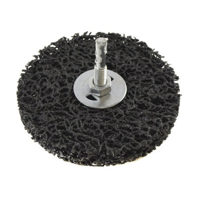 1 x 100mm Clean And Strip Disc Rust Paint Welding Spatter Removal 6mm Shank