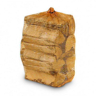 1 x 22l Kiln Dried Oak Firewood Net at B&Q