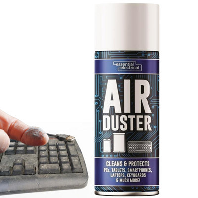 1 x 400ml Compressed Air Duster Cleaner Spray Can for Electronics
