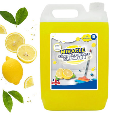 1 x 5L All Purpose Miracle Floor & Surface Cleaner Ideal For All Surfaces