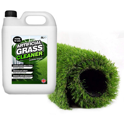 1 x 5L Artificial Grass Cleaner Controls Mould Algae & Lichen ...