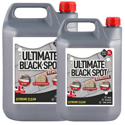 1 x 5L Black Spot Remover & Eliminator Powers Through Stubborn Dirt ...