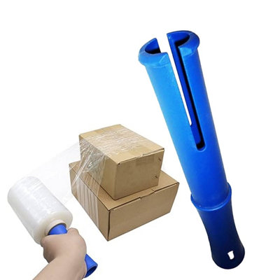 1 x Handy Mini Plastic Shrink Wrap Dispenser Lightweight Easy To Handle