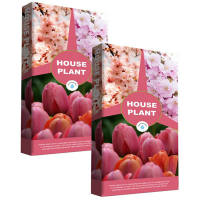 1 x House Plant Compost 50 Litres (5 x 10 Litres) Ideal For House ...