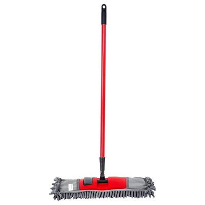 1 x Microfibre Noodle Head Mop For Cleaning Floors Wet or Dry Ideal For ...