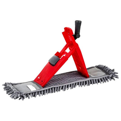 1 x Microfibre Noodle Head Mop For Cleaning Floors Wet or Dry Ideal For ...