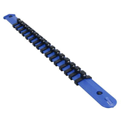 1 x Mixed Drive Socket Storage Plastic Holder Organiser Rails 1/4in 3 ...