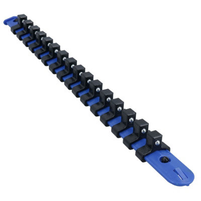 1 x Mixed Drive Socket Storage Plastic Holder Organiser Rails 1/4in 3 ...