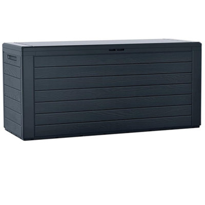 1 x Multipurpose 280 Litres Outdoor Garden Furniture Storage Boxes With ...