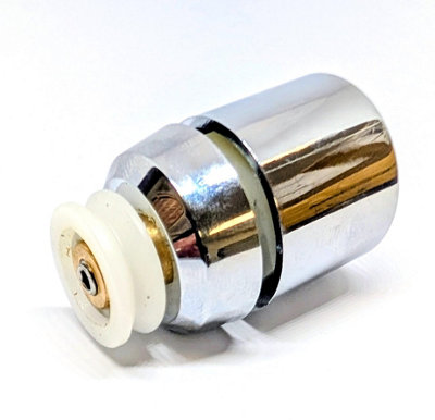 1 x Shower Part Shower Door Roller/ Wheels/Runners V-grooved Wheel 19mm ...