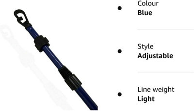1 x Telescopic Extendable Clothes Line Prop