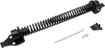 10" black Gate Spring Closer Automatic Strong Adjustable Tension Garden ...