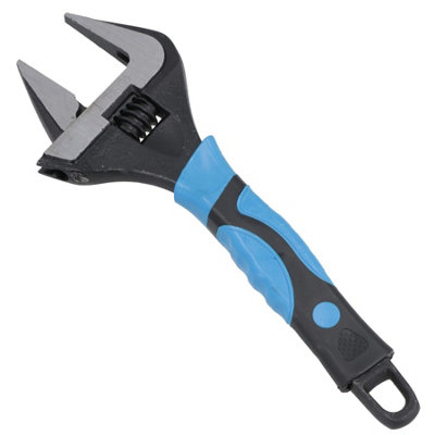 10 Inch Extra Wide Slim Jaw Adjustable Spanner Wrench 50mm Max Opening