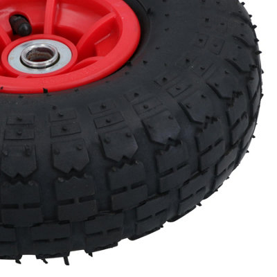 10 Inch Pneumatic Sack Truck Wheel and Tyre Garden Carts 16mm Bore 10pc