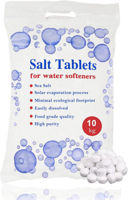 10 Kg Salt Tablets Water Softener Food Grade Compatible to All Water ...