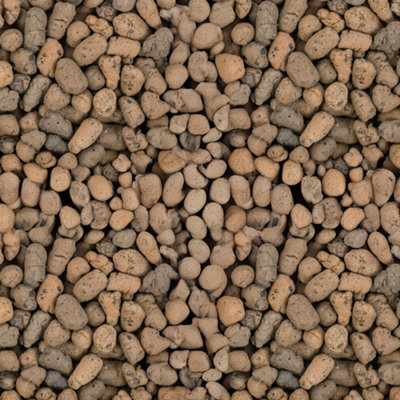 10 l growing media-clay pebbles,medium size 8-16mm, pot plant topper ...