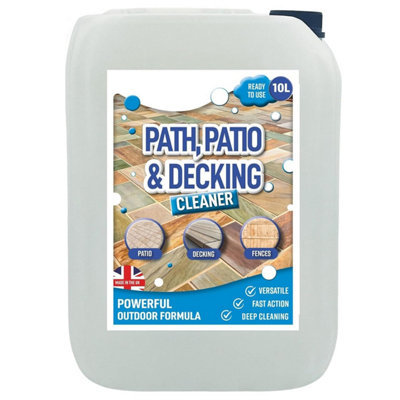 10 LITRE PATH, PATIO & DECKING CLEANER COMPLETE WITH 1.5 LITRE HAND SPRAYER