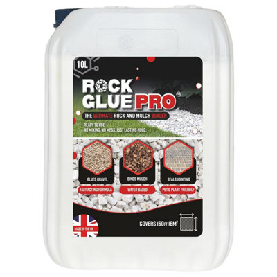 10 Litre XXL Industrial Grade Stone & Aggregate Binder Gravel Glue