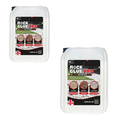 10 Litre XXL Industrial Grade Stone & Aggregate Binder Gravel Glue