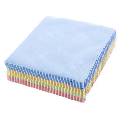 10 Microfibre Cleaning Cloths - Reusable Soft Dusting and Polishing ...