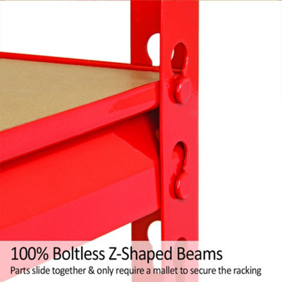 10 Monster Racking Z-Rax Industrial Shelves Garage Shelving Racks ...