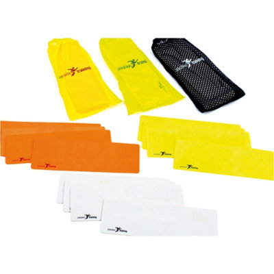 10 PACK 35.5x7.5cm Rectangular Rubber Marker Set - YELLOW Non-Slip ...