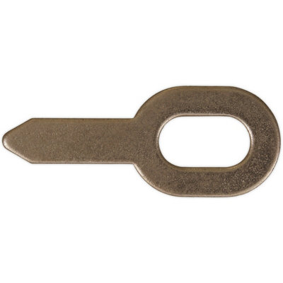 10 PACK - 55mm x 22mm x 2mm Stud Welding Tabs - Dent Pulling Hook Loops ...