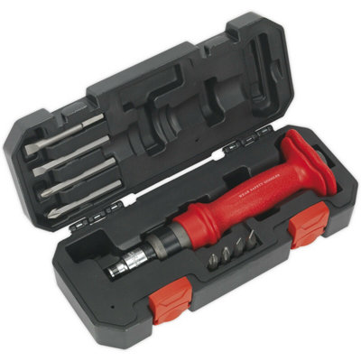 10 PACK Heavy Duty Impact Driver Set - Manual Tight Screw Remover ...