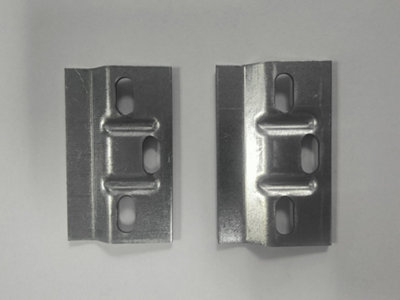 10 Pack Kitchen Cabinet Hanging Brackets 63mm Width