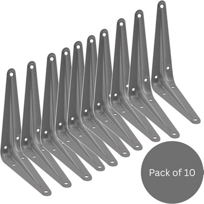 10 Pack London Shelf Brackets 8 x 6