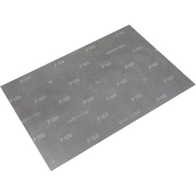 10 PACK - Mesh Orbital Screen Sheets - 12 x 18 Inch - 100 Grit ...