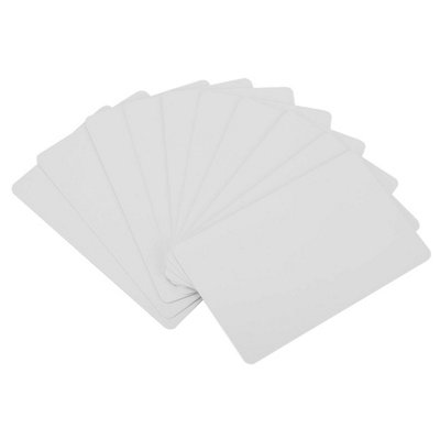10-Pack NFC Contactless Smart White Cards S50 IC 13.56MHz RFID Writable ...
