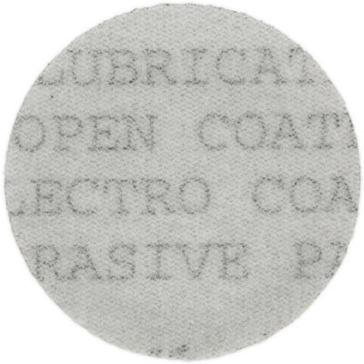 10 Pack of 75mm Hook and Loop Mini Sanding Discs - 60 Grit Aluminium ...