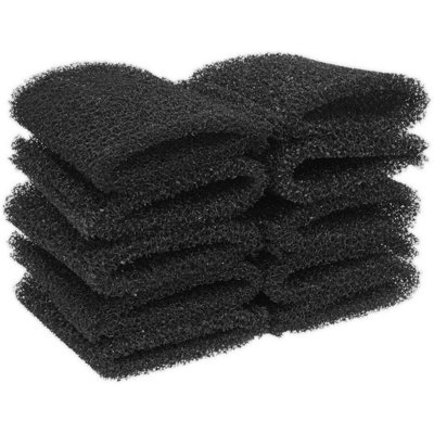 10 PACK Replacement Foam Filters Suitable For ys06000 Wet & Dry Vacuum ...