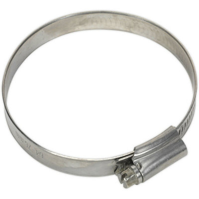 10 PACK Stainless Steel Hose Clip - 64 to 76mm Diameter - Hose Pipe ...