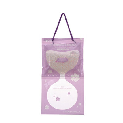 10 Pack Wardrobe Dehumidifier Hanging Bags, 100g