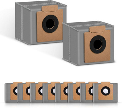 10 pcs dust bags for Eufy Clean X8 Pro X10 Pro Omni robot vacuum ...