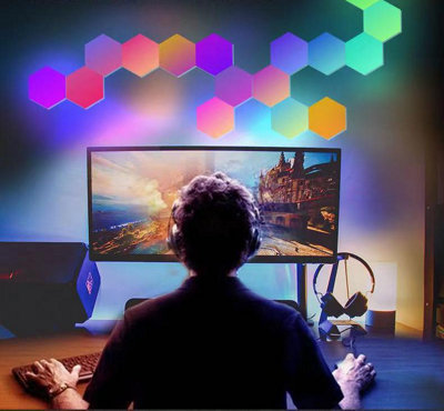 10 PCS Own Splicing Bluetooth Gaming Ambient Light