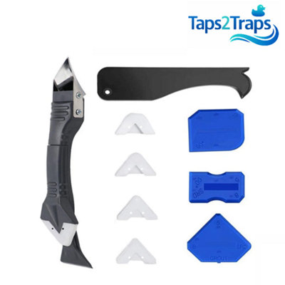 10 Piece Caulking Tools Set Scraper Silicone Sealant Remover ...