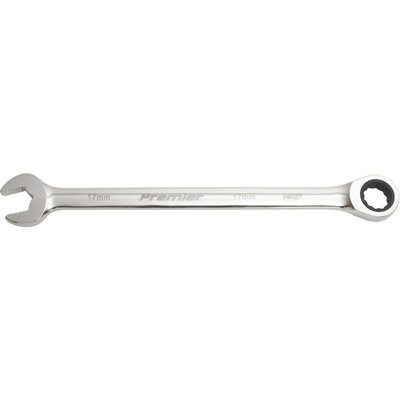 10-Piece Extra Long Combination Spanner Set - 10mm to 19mm with Slim ...