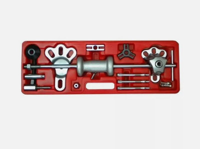 10 Piece Universal Slide Hammer Puller Set 2.5KG Two Jaw Puller