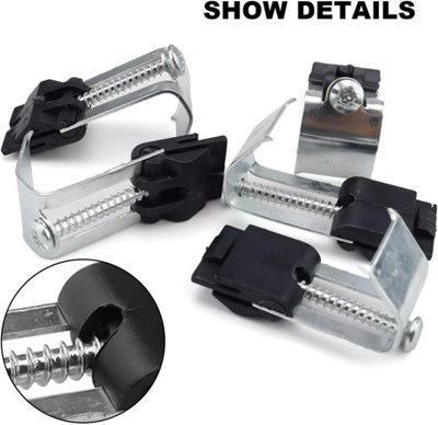 10 Pieces Undermount Sink Brackets, Undermount Sink Support ...