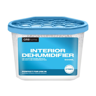 10 x 500ml Dehumidifier Interior Damp Trap Mould Moisture Mildew ...