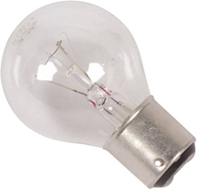 10 x Eveready 25W BC B22 Clear Golf Light Bulbs