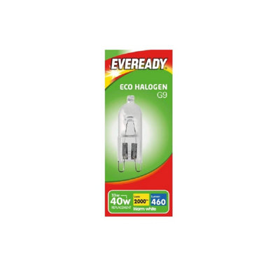10 x Eveready Eco G9 33W(40W) 220-240V Capsule B