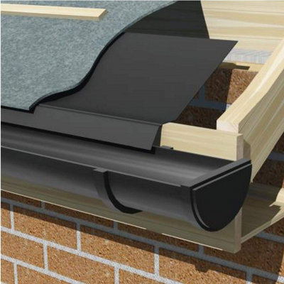 10 x Refurbishment Eaves Protector 750mm Support Tray, Fascia Sagging ...