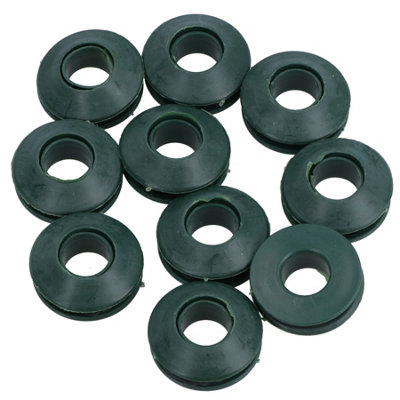 10 x Snap Grommet Self Sealing Kit Plastic Eyelet Tarpaulin Awning ...