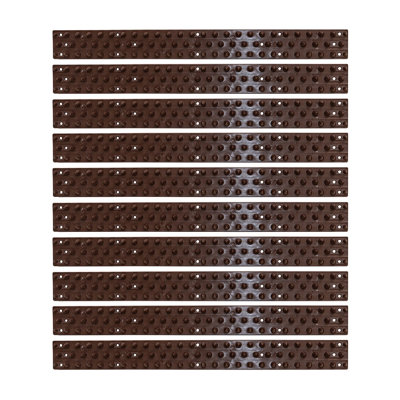 10 x Wall or Fence Guard Spike Strips - Harmless Outdoor Garden ...